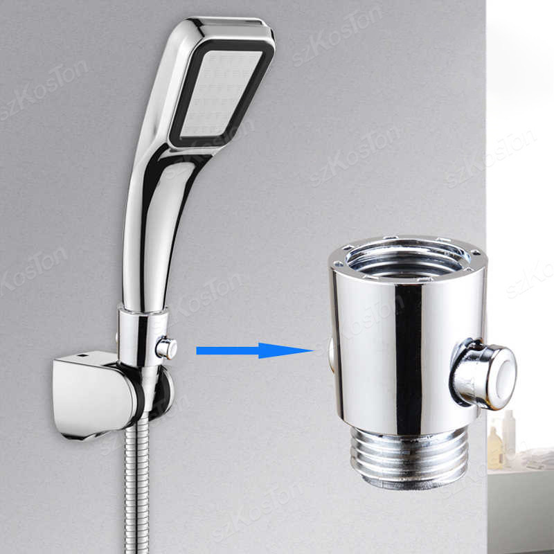 [READY STOCK] Shower Head Control Switch Flow Water Stop Valve Shower ...