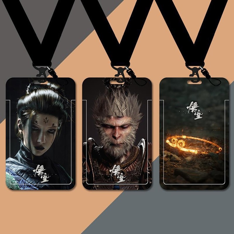 【CRA】Black Myth Wukong Card Holder Lightweight Design Compact Card ...