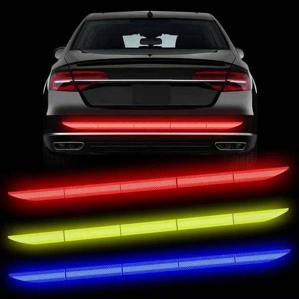 Car Reflective Car Decal Safety Warning Reflector Tape Car Stickers ...