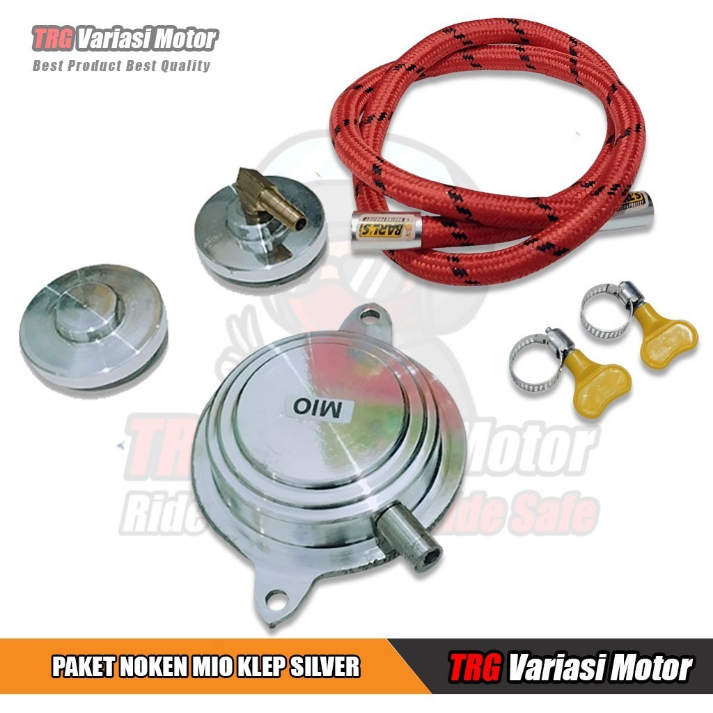 MERAH MESIN Mio Racing CNC Valve Cover Mio Sporty Timing Cover Set Red ...