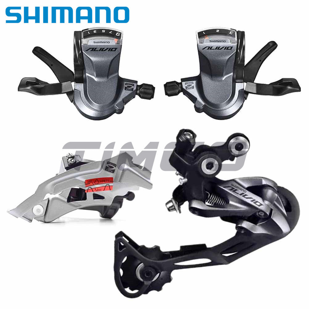 Shimano Alivio M4000 MTB Bike 3×9 Speed Derailleur Set Groupset FD ...