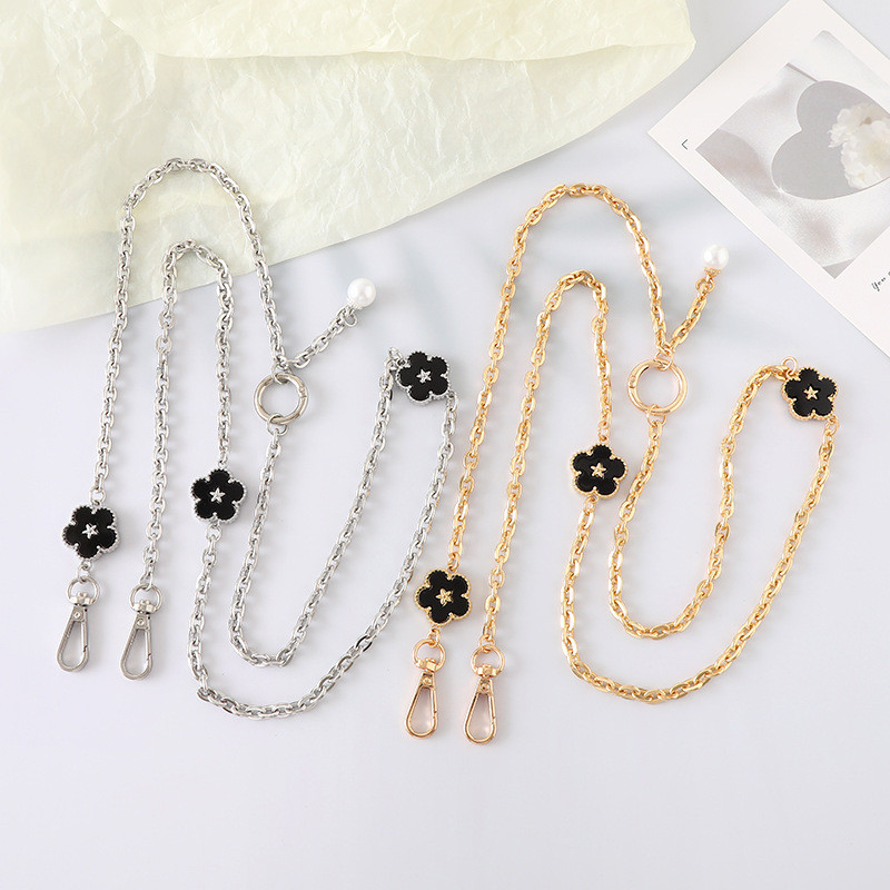 [PYDM] Creative New Style Metal Mobile Phone Chain Plum Blossom Long ...