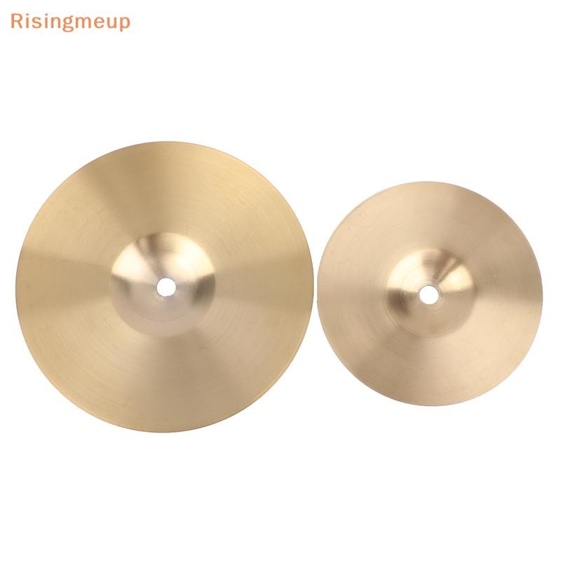 [Risingmeup] 6/8/10Inch Drum Brass Cymbals Percussion Splash Crash Hi ...