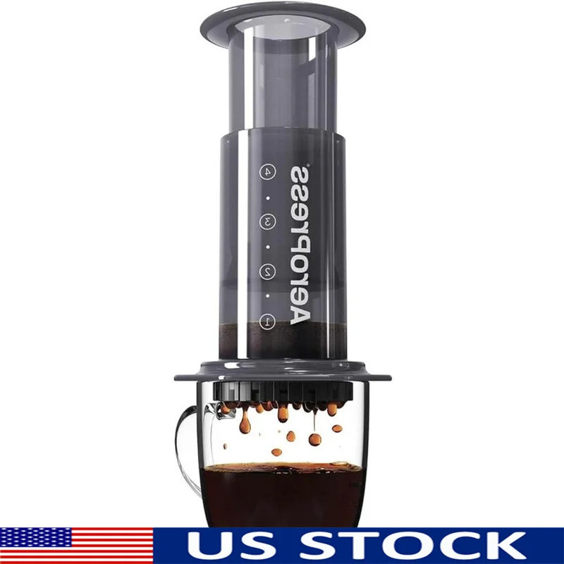 Portable Coffee Maker Aeropress Espresso Machine 3 in 1 Brew Technology ...