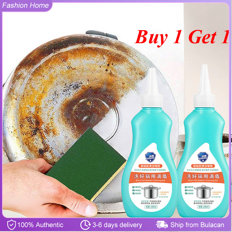 [Buy 1 Get 1]150ML Pot Bottom Black Scale Cleaner Multi-Purpose ...