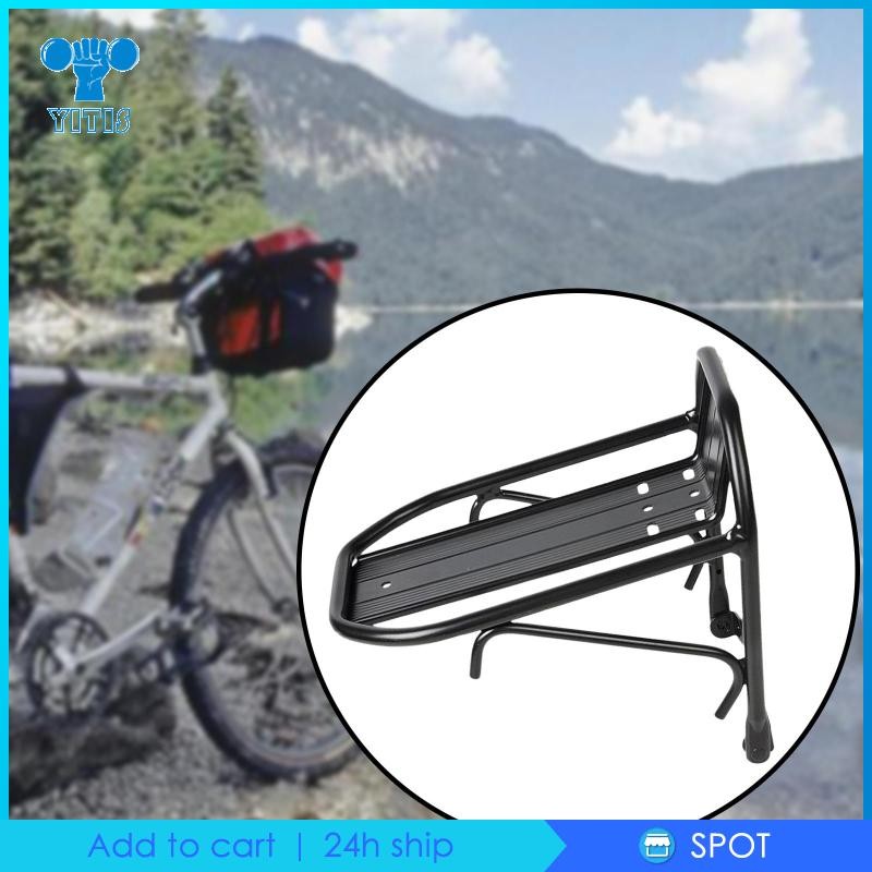 [Yitis] Bike Front Rack Carrier Fork Holder Quick Release Cargo Pannier ...