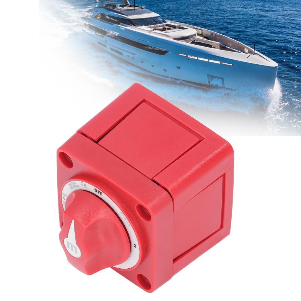 Battery Switch Ignition Protection 360° Rotating Selector 300A Sturdy ...