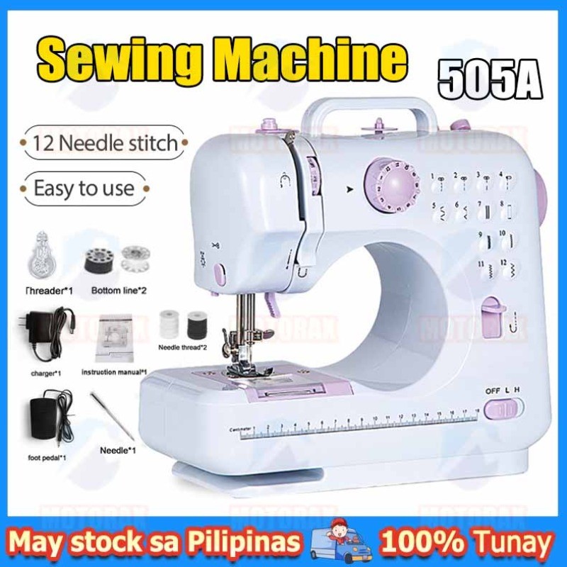 【COD】Sewing Machine Portable 12 Needle Stitches Mini Multifunction ...