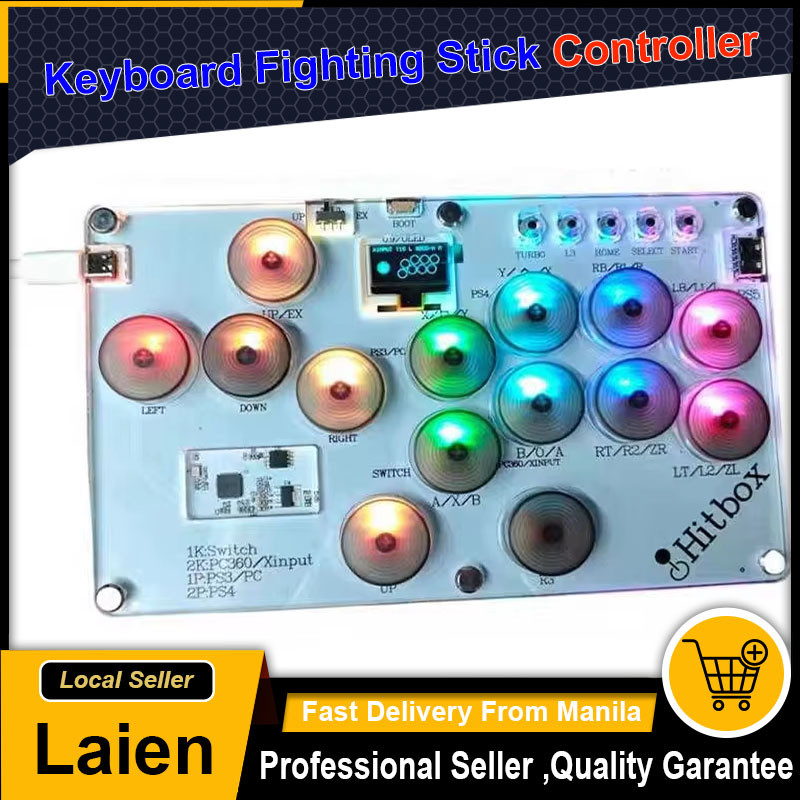 Flatbox SOCD Hitbox Sallybox For Keyboard Fighting Stick Controller For ...