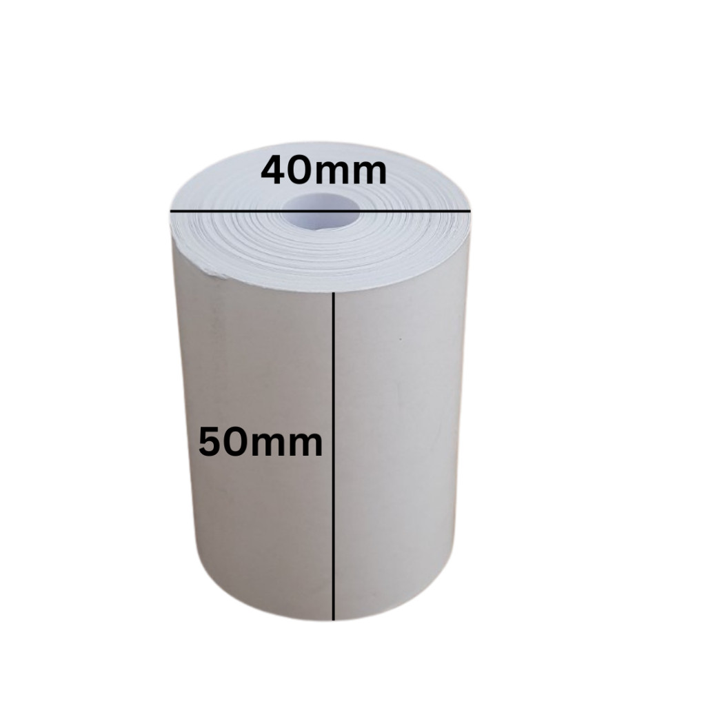 Coreless Thermal Paper Roll 50mm x 40mm can be used for Taxi Meter ...