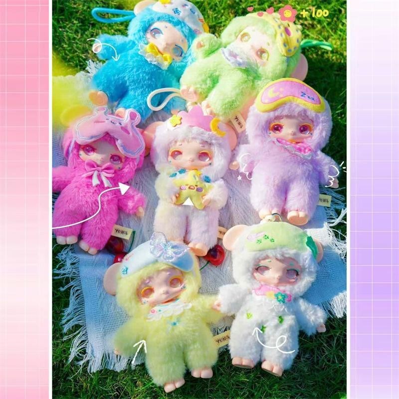 YUNA Yuna Goodnight Sheep Series Plush Vinyl Plush Doll Blind Box hanph ...