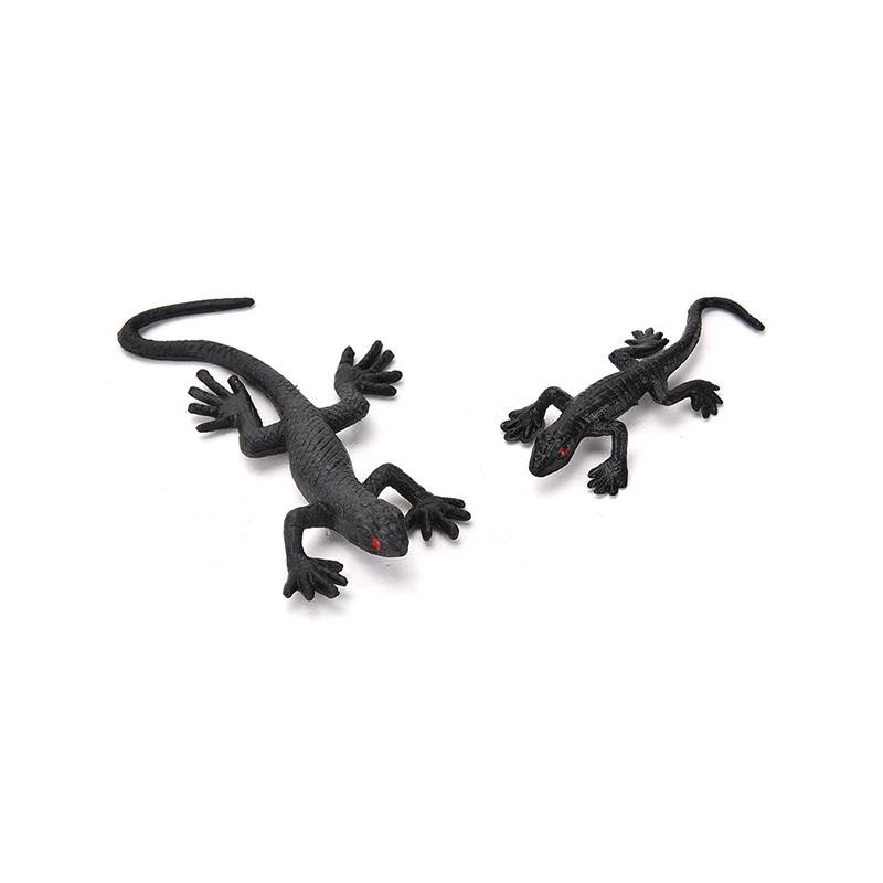OYPH 2pcs Joke Fake House lizard Funny Prank Novelty Life Like Fake ...
