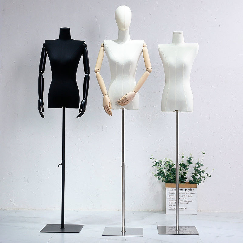 Square Shoulder Flat Chest Mannequin Mannequin Female Body Mannequin ...