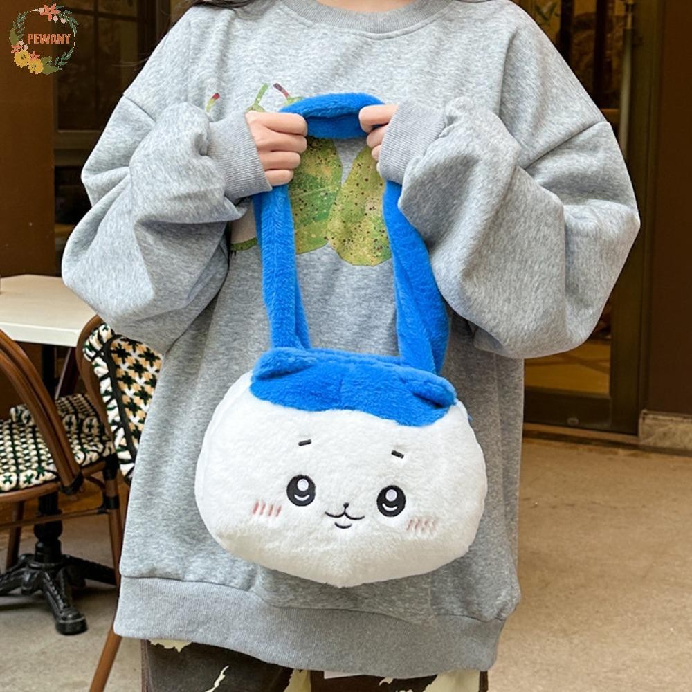 PEWANYZZ Plush Chiikawa Shoulder Bag, Cartoon Monkey King Big-head Doll ...