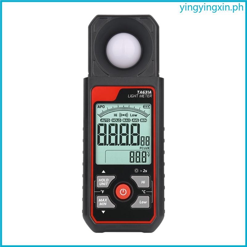 YIN Upgraded Light Meter Photography Luxmeter Illuminometer User ...