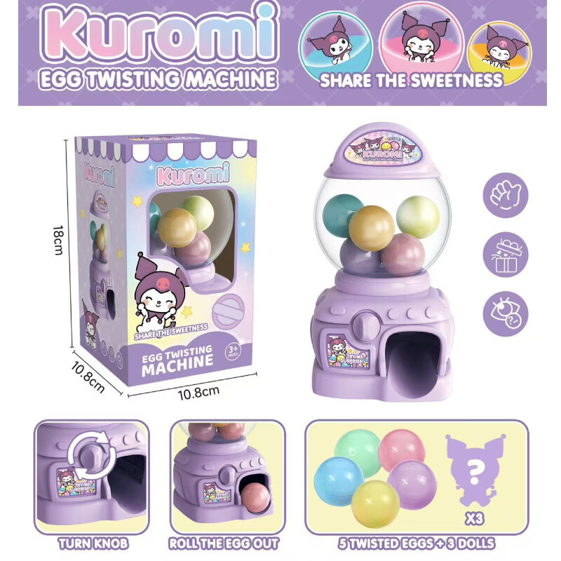 Twist Egg Machine Toy Children’s Surprise Blind Box Cartoon Gashapon ...
