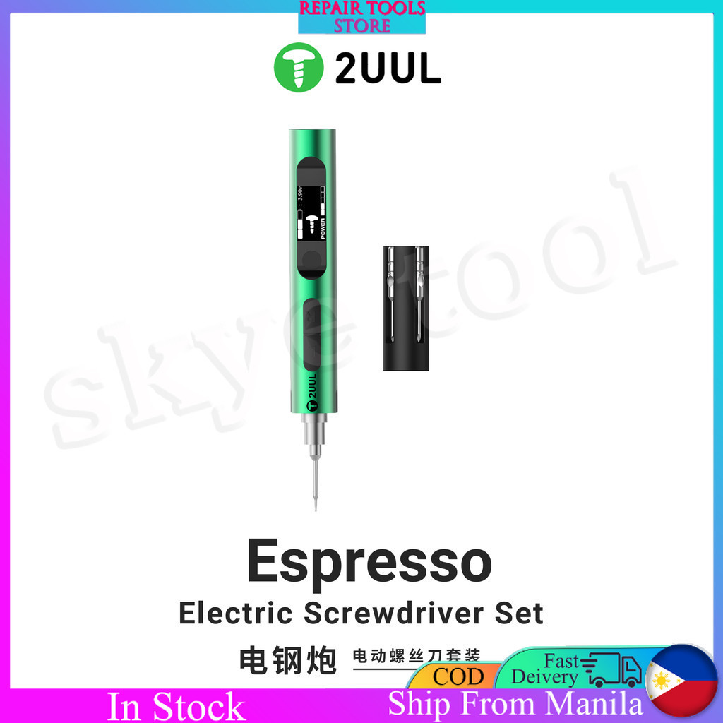 【PH STOCK】2UUL SD11 Professional Precision Electric Screwdriver Set ...