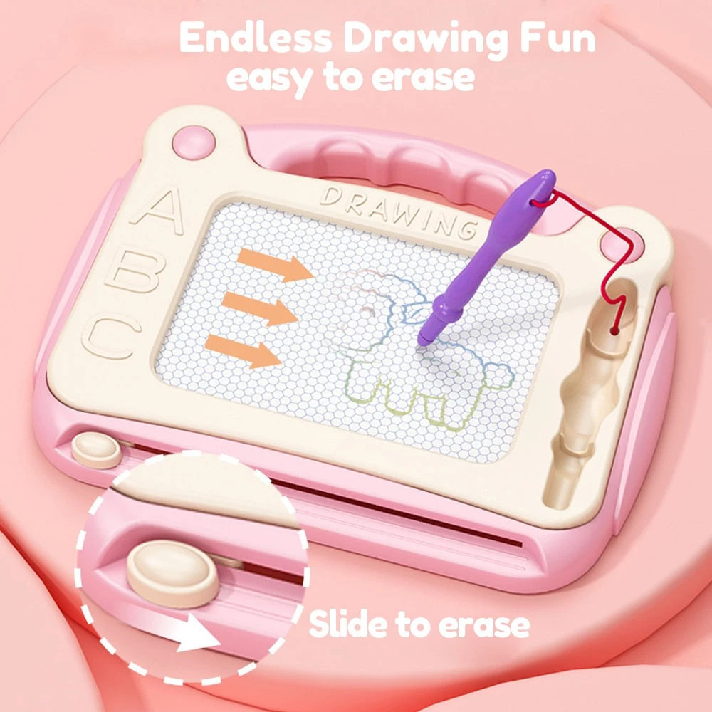 Children Magnetic Drawing Board Erasable Color Graffiti Board Early ...