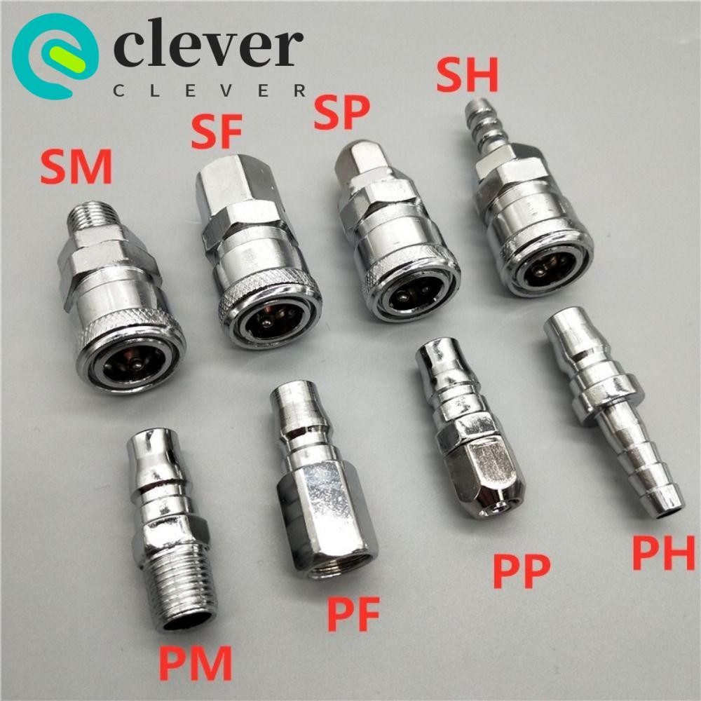 CLEVER Rapidities Pneumatic Fitting, C Type PU Hose Quick Connector, 20 ...