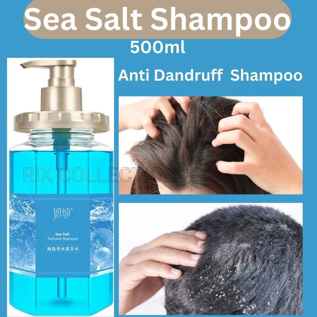 BUY 1 TAKE 1 500ML Sea Salt Anti Dandruff Shampoo Conditioner Hair ...