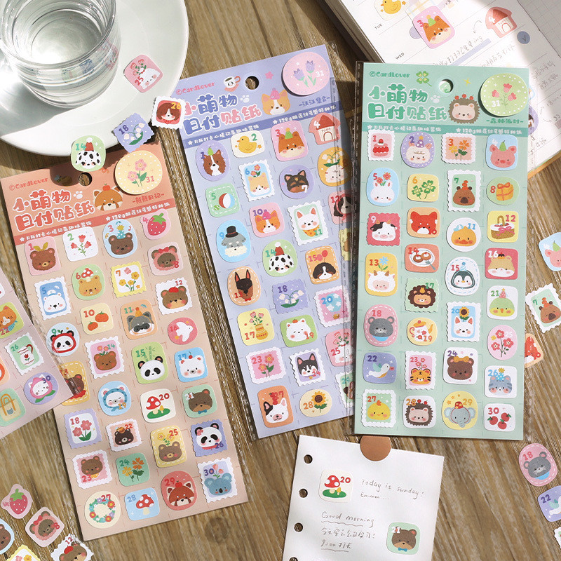 Cdaily|Daily Pay Stickers Forest Cute Story Cute Stamp Material ...