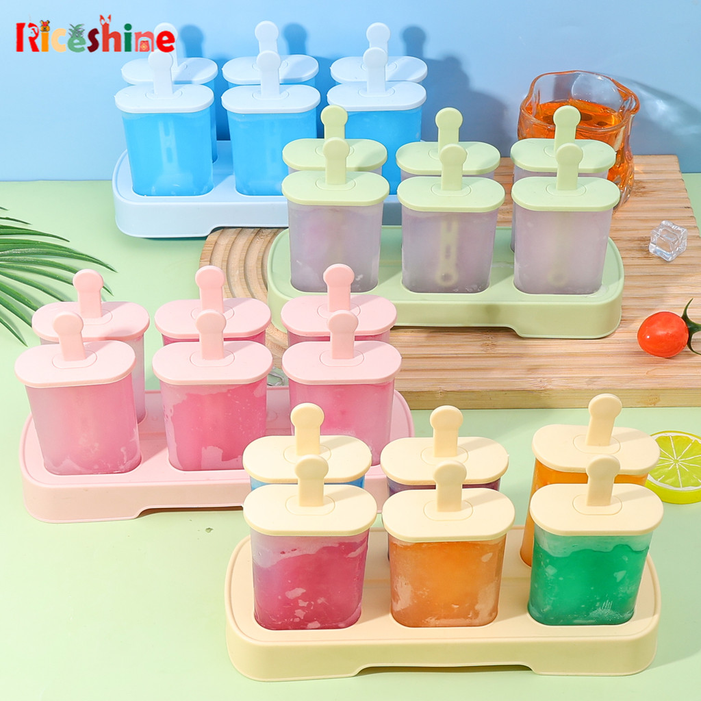 Non Deformable Summer Refreshing Popsicle Mold - Colored Juice Ice ...