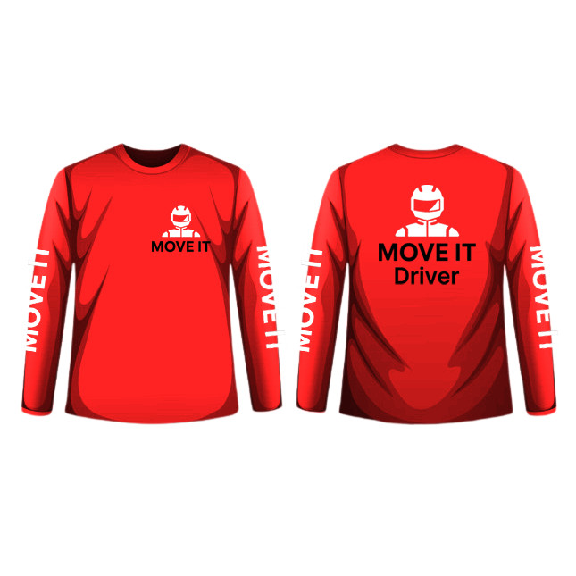 Move It Rider Motorcycle Long Sleeve Drifit Casual Breathable Loose ...