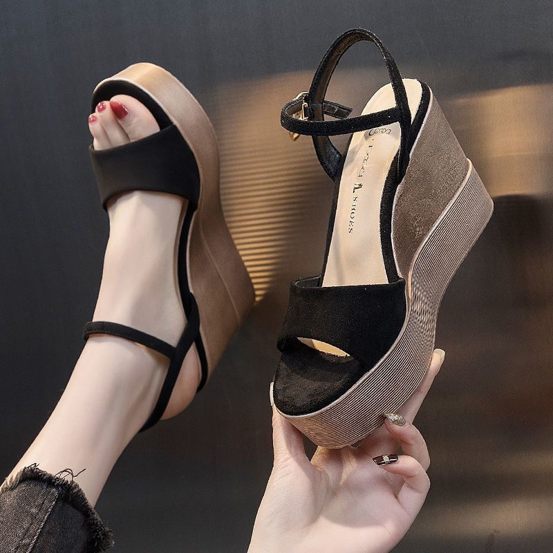 Sandals Thick-Soled Wedges Wedge Sandals Ultra-Light Wedge Sandals ...