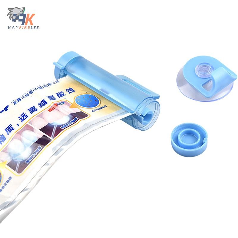 (KFL) 1Pcs New Easy Squeezer Toothpaste Roller Tube Rack Dispenser ...