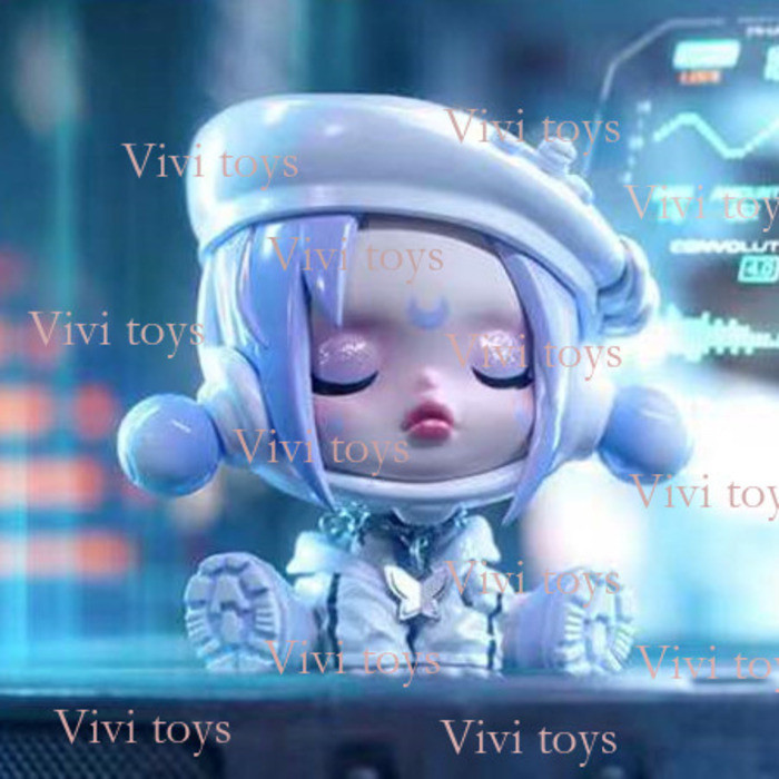 Vivi pop mart Toy skullpanda Night City Series Millennium Network ...