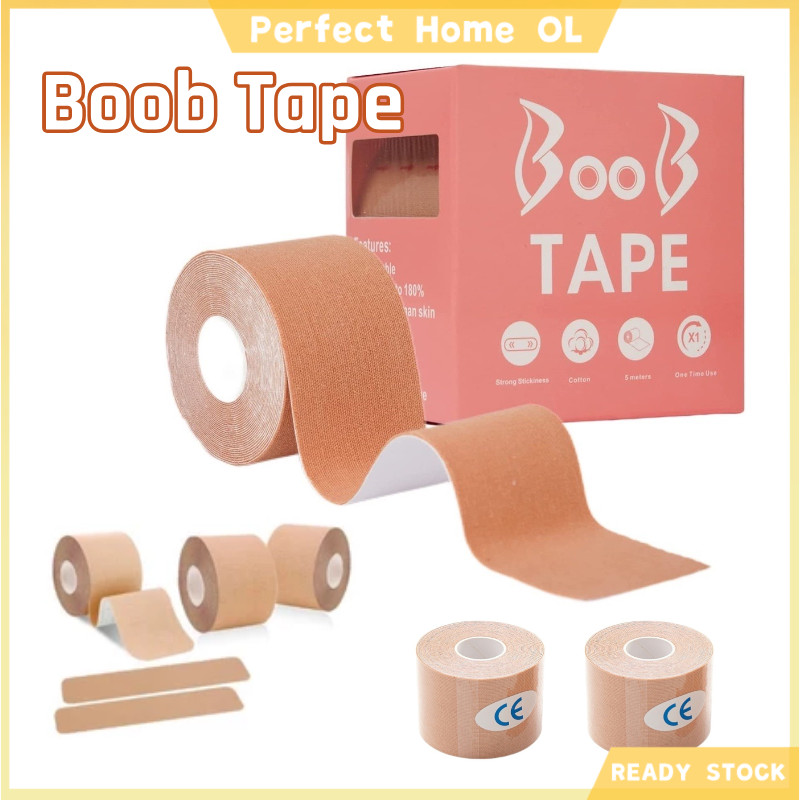 Boob Tape Push Up Bra Adhesive Breast Tape Chest Tape Women Breast Lift ...