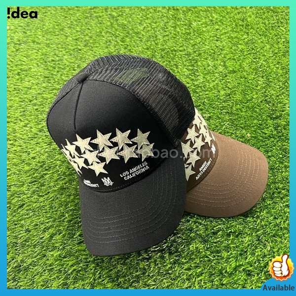 cap for men new era cap cap American baseball cap summer Star Leather ...
