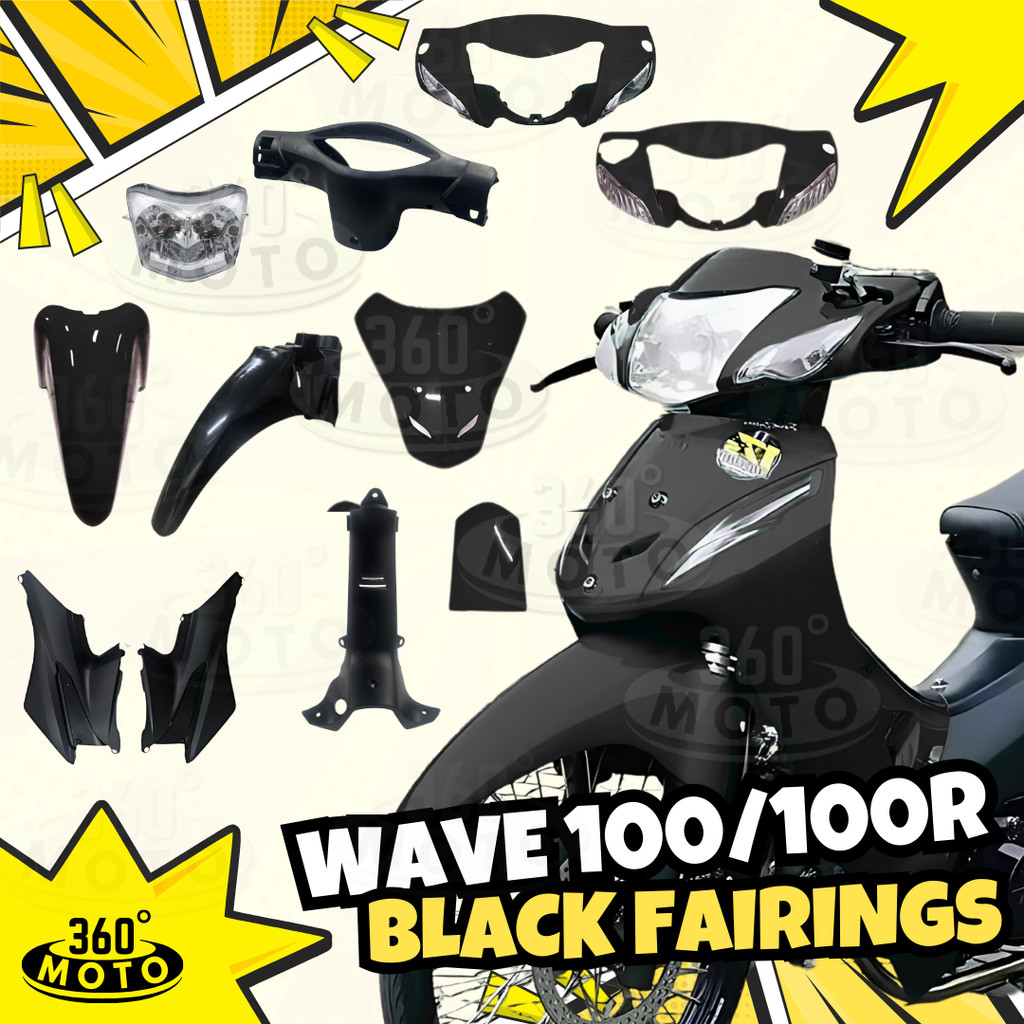 HONDA WAVE 100/100R SMALL FAIRING PARTS SOLD INDIVIDUALLY FOR CUSTOM ...