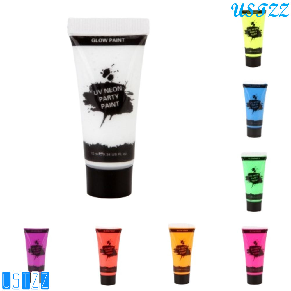 USTZZ Face Fluorescent Glow Paint, 10ml Kids Makeup Body Art Painting ...