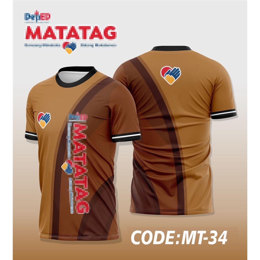 Nowyou - MATATAG UNIFORM SUBLIMATION DEPED BADGE TSHIRT FOR MEN AND ...