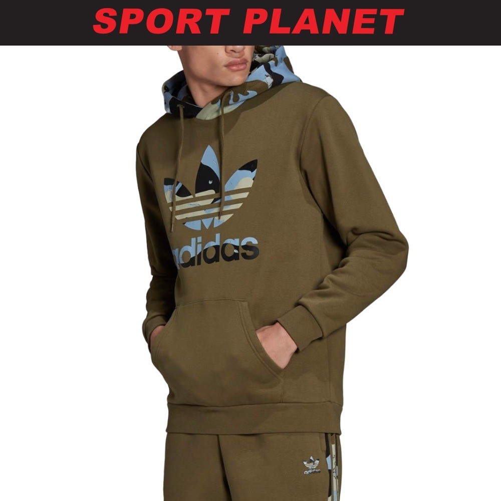 adidas Bunga Men Camo Graphic Hoodie Shirt Baju Lelaki (H13474) Sport ...