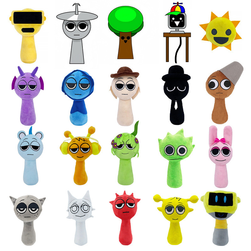 New product sprunki plush doll music game merchandise holiday gift ...