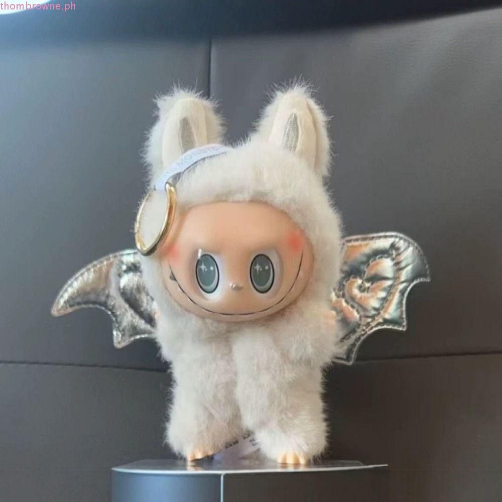 THOMBROWNE Angel Labubu Plush Doll, Collectible Anti-lost Labubu Doll ...