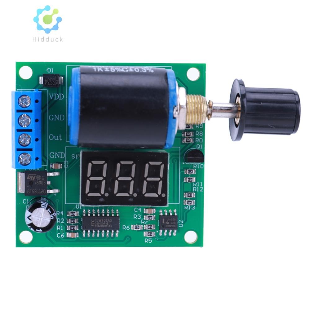 DC 12V 24V 4-20mA Digital Current Signal Generator Module Board 3 Digits Display [Hidduck.ph ...