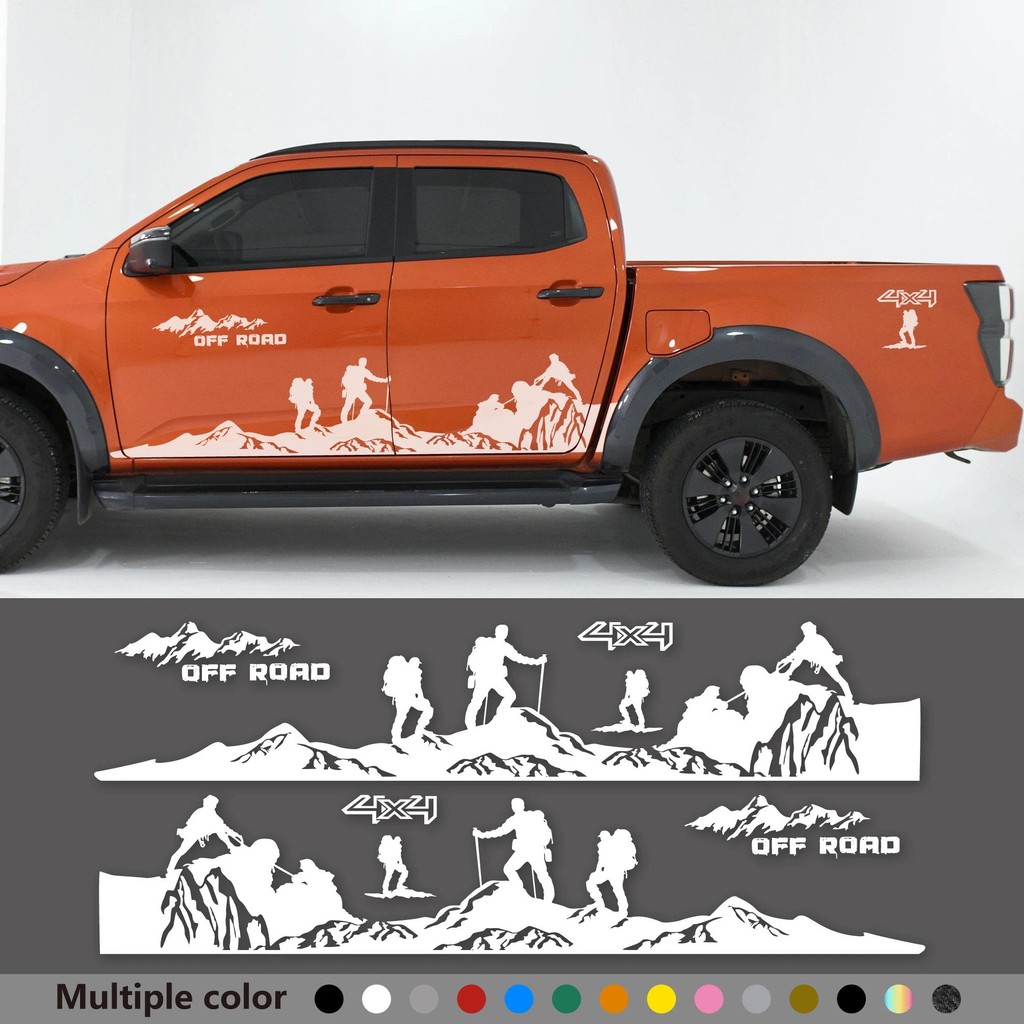 Pickup Door Side Sticker Apply For Great Wall GWM Pao Poer Wingle Truck ...