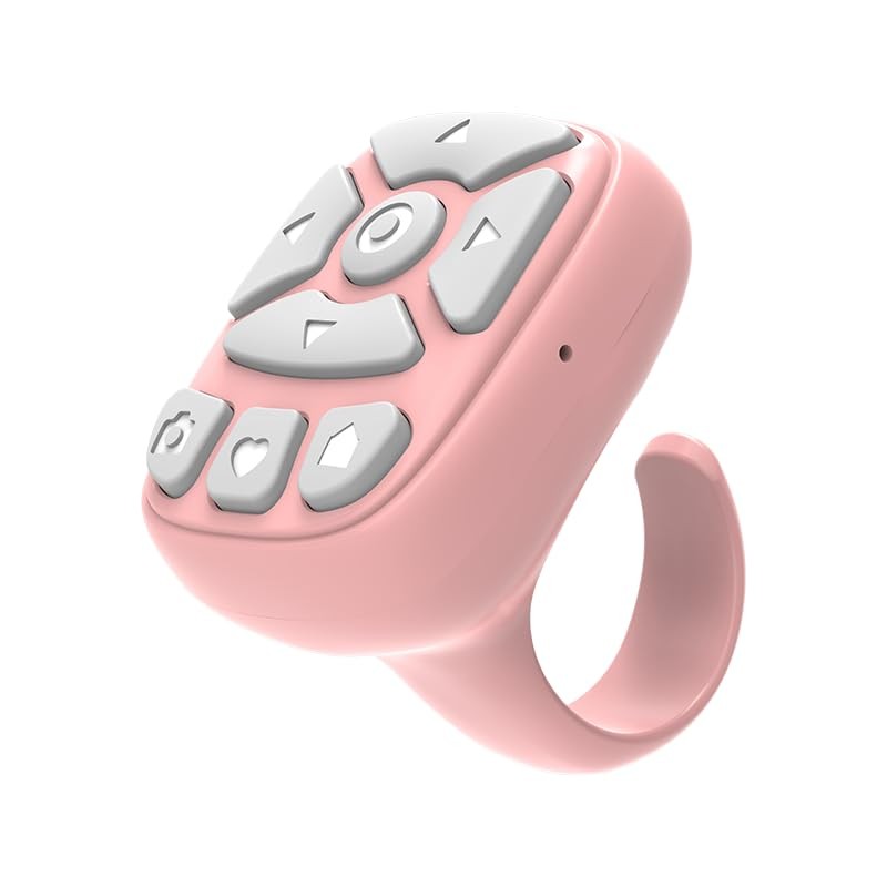 Scrolling Ring Microphone Remote Control,Fingertip Wireless Bluetooth ...