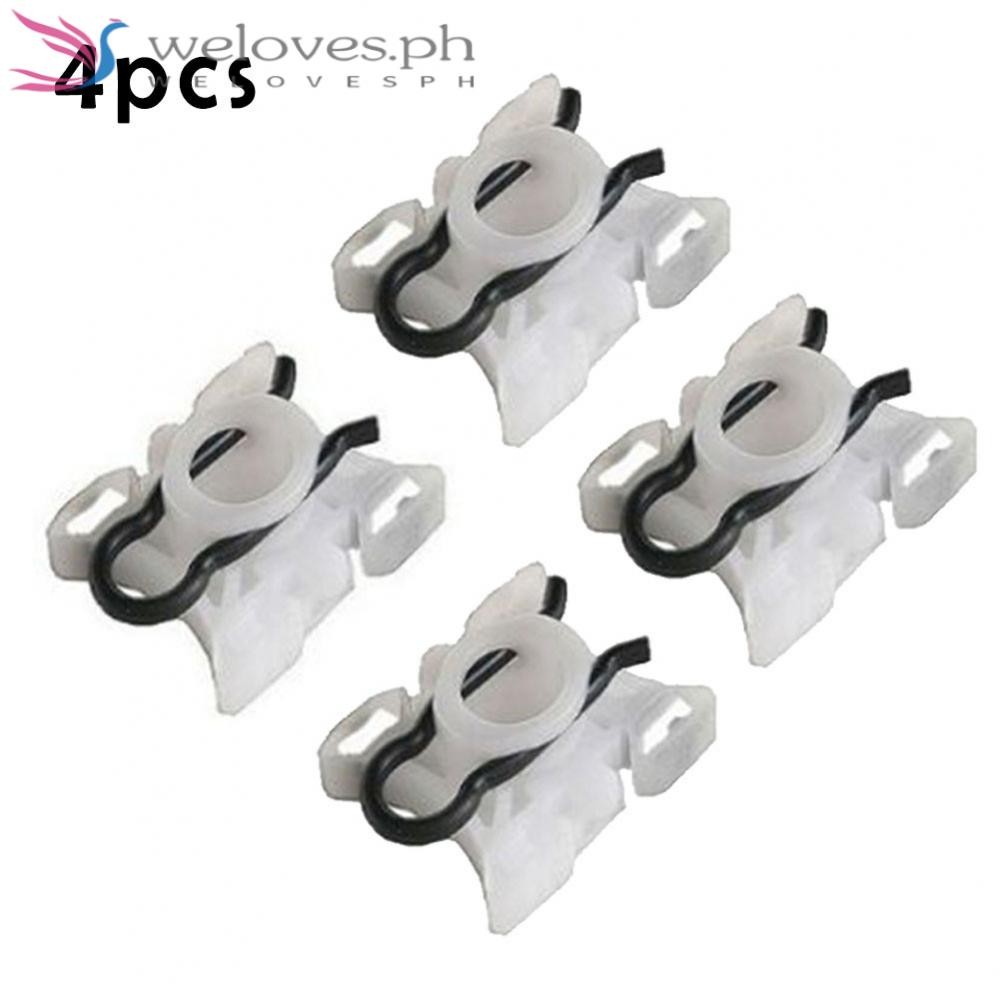 White Plastic Clips with Steel Pivot for BMW E32 E34 E36 E85 E92 Z3 Z4 ...