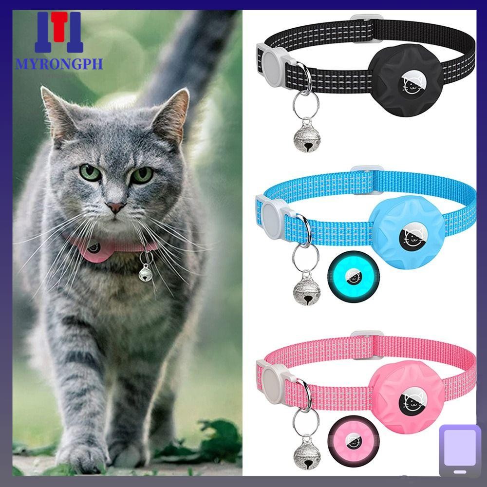 MYRONGPH Tracker Box Cat For AirTag Accessories Adjustable Anti-lost ...