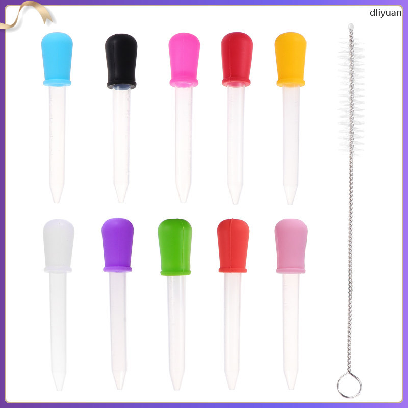 Medicine Droppers for Kids Milk Dispenser Pipettes Baby Child 10 Pcs ...