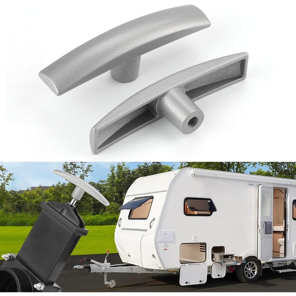 JUSTTOP RV Dump Valve Handle, Fits 1 1/2",2" and 3" RV Gate Valves ...