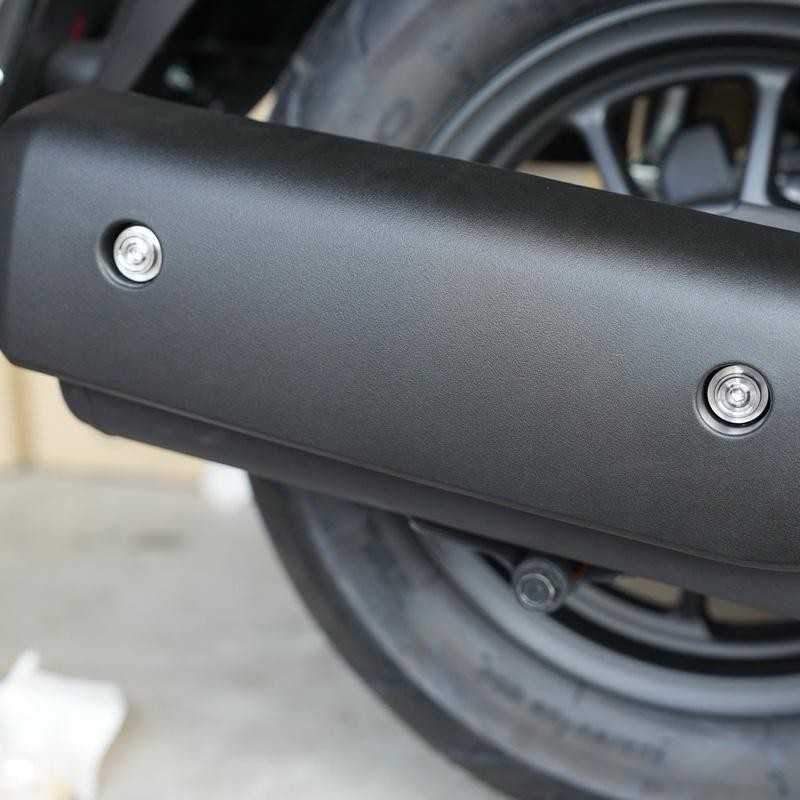 Set Of Heat Shield Bolts Giorno Pipes Per 1 Has 6 Pieces [(615 = 2 ...