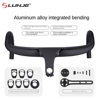 Road Bike Bent Handlebar Aluminum Alloy Breaking Wind All Innerline ...