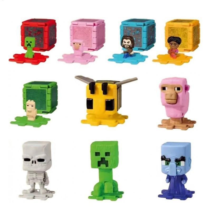 Minecraft Happy Meal Toys mcdonalds toys Minecraft Movie Game Character ...