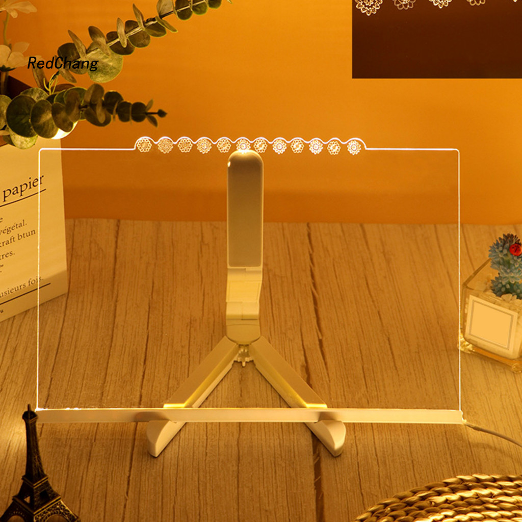 RC~ Acrylic Message Board Colorful Led Message Sign Colorful Led ...