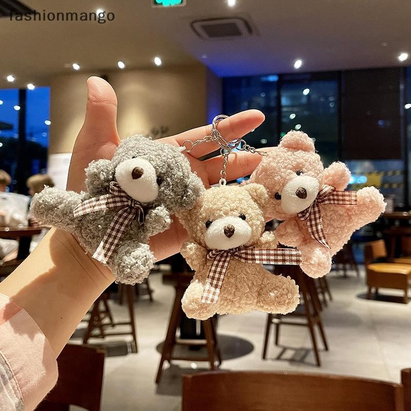 FMPH Bless Cute Soft Stuffed Bear Key Chain Mini Teddy Bear Plush ...